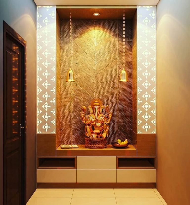 10 Best Home Temple Designs With Images for Inspiring Interiors - Aarti ...